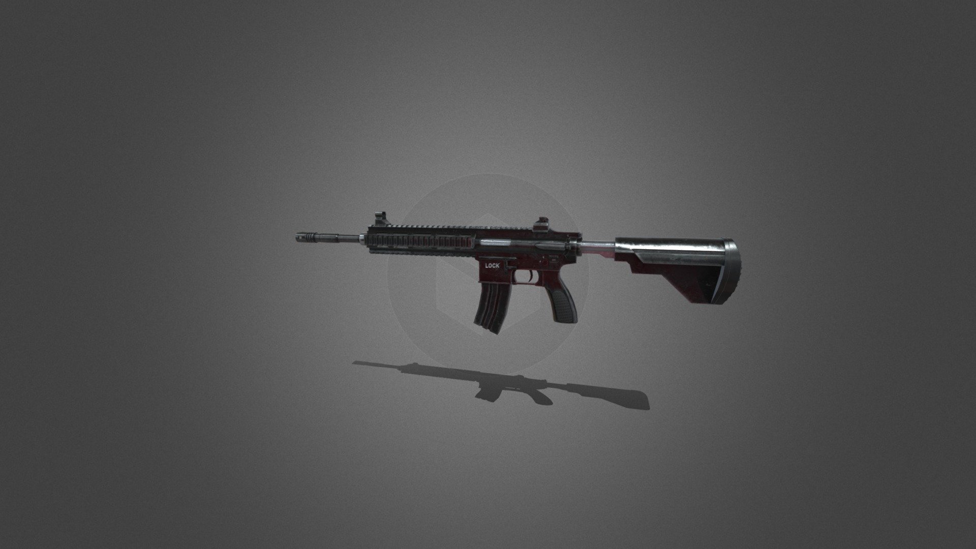 M416 - 3D model by 3DModeling (@vishalPolisetti) [f0c5411] - Sketchfab