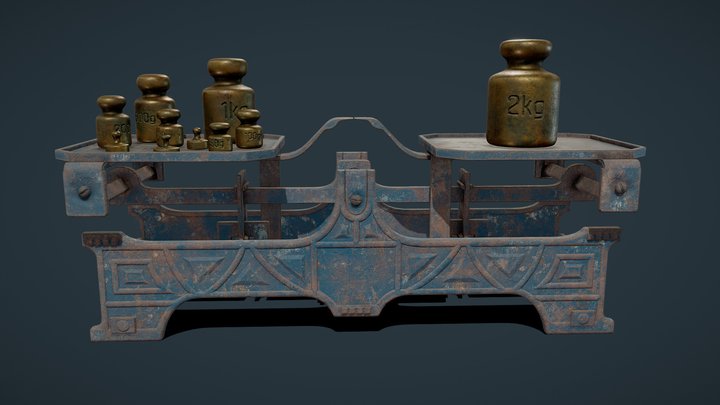 Balance-scale 3D models - Sketchfab