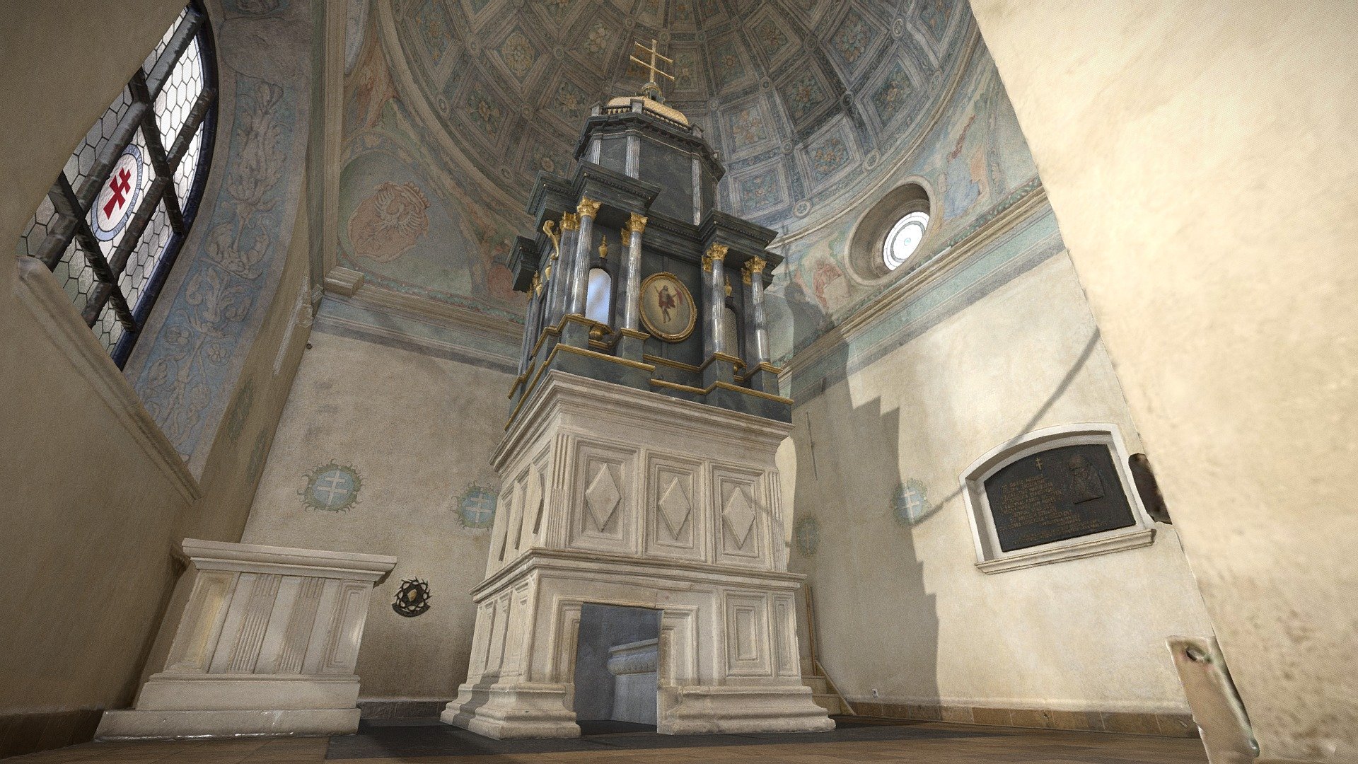 Chapel of the Holy Sepulchre - Download Free 3D model by Virtual ...
