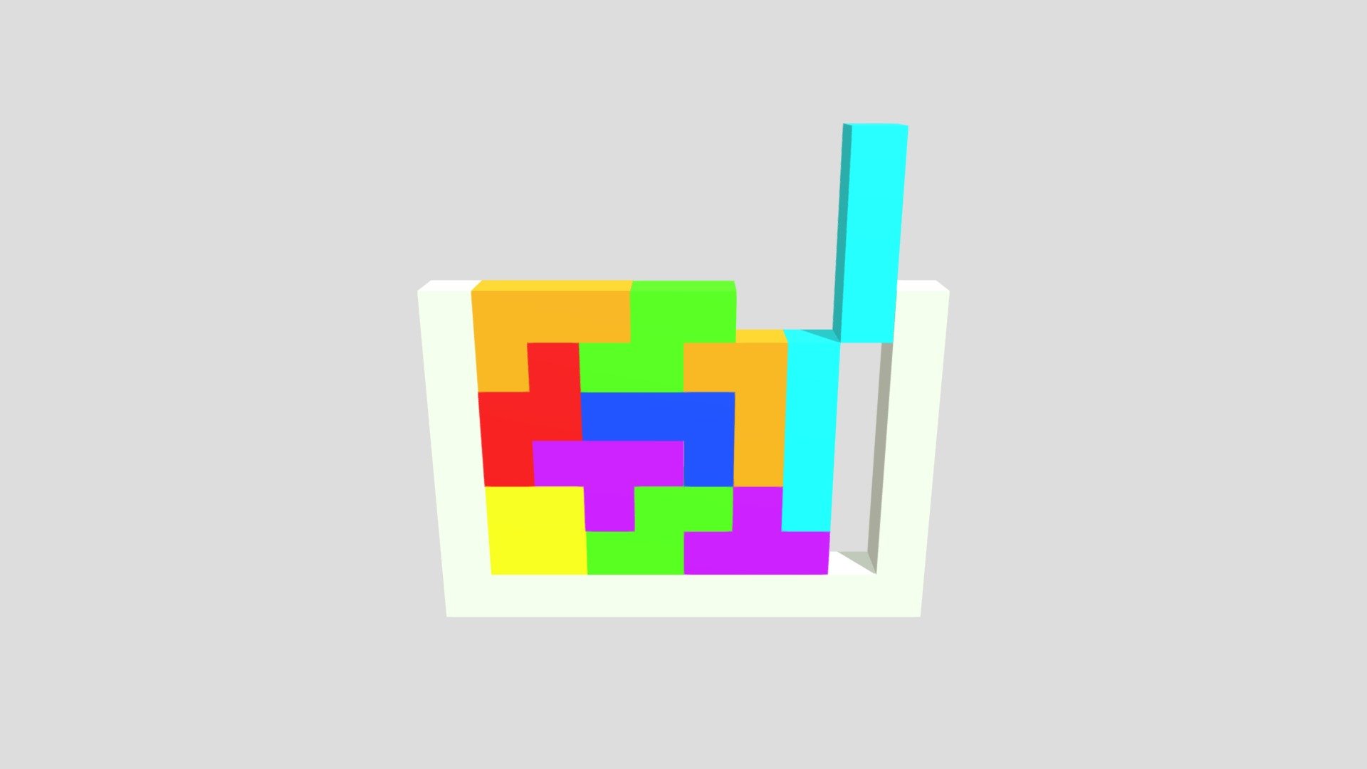Assignment 2 Tetris - Download Free 3D model by Ninernator [f0c67b8] - Sketchfab
