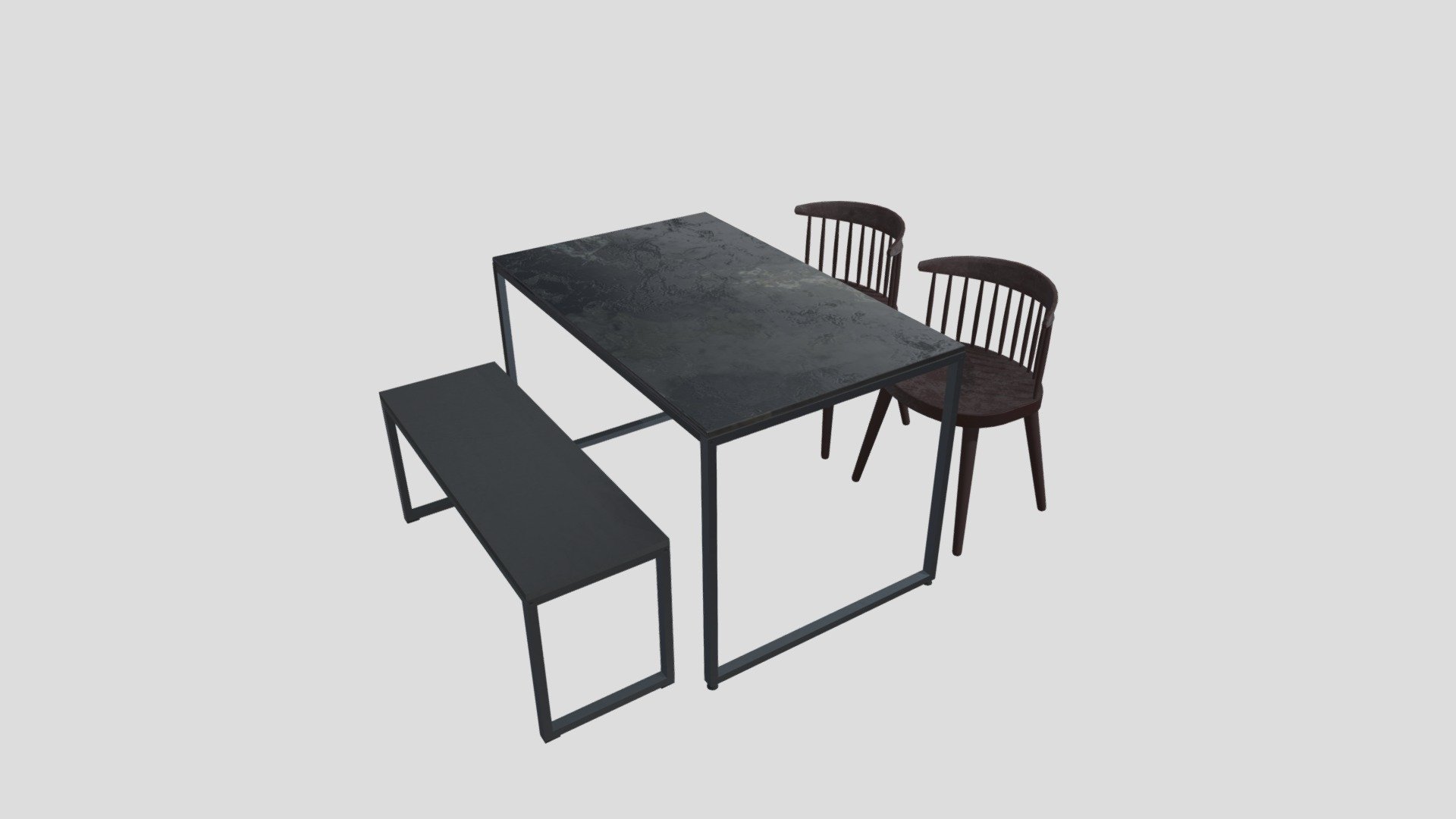 Table Set_4 - Buy Royalty Free 3D model by rebuilderai (@RebuilderAI ...