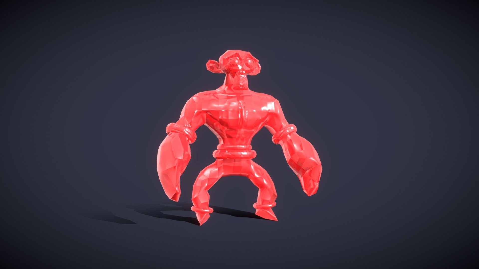 buff susanne - 3D model by Xi Ding (@Xi.Ding) [f0c9b38] - Sketchfab
