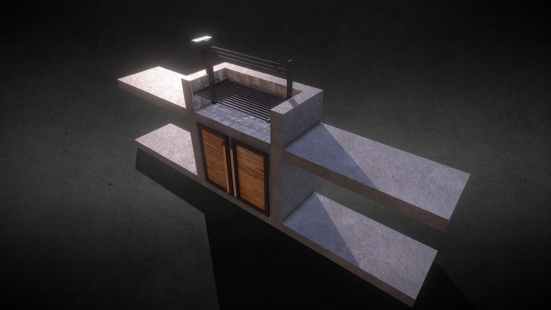 BBQ - Buy Royalty Free 3D model by ECHO (@Echo.3D) [f0ca109 ...