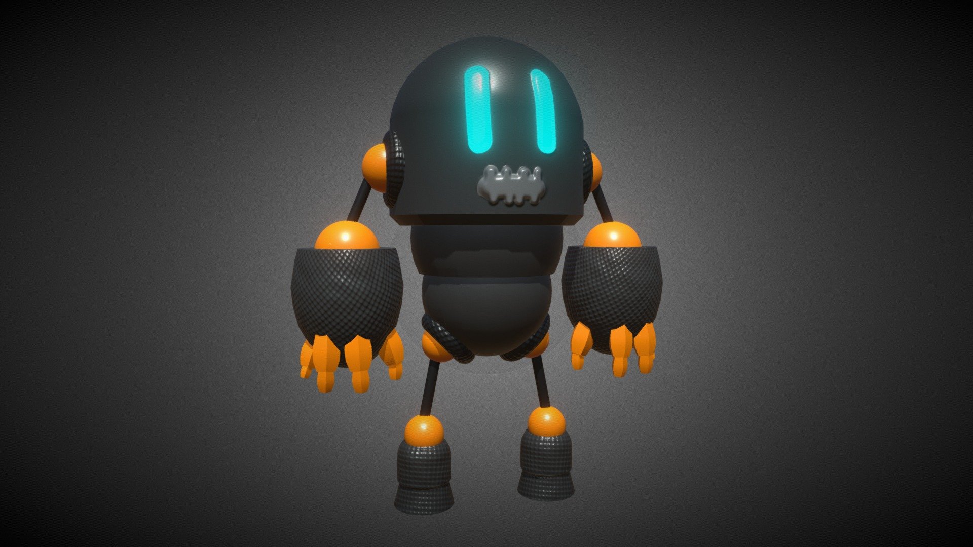 Stylized Robot - 3D model by Josh Moulding (@ForgottenLegacy) [f0ca7f8 ...