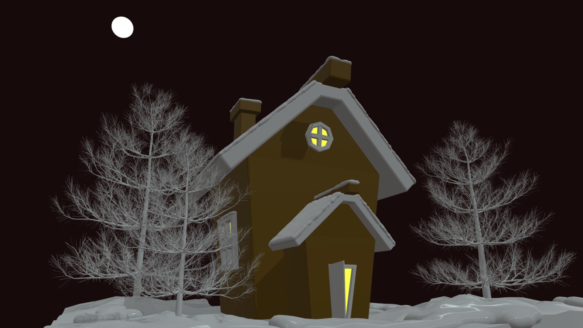 Snow House - Download Free 3D model by Mehdi Hassan (@Mehdi-Hassan ...