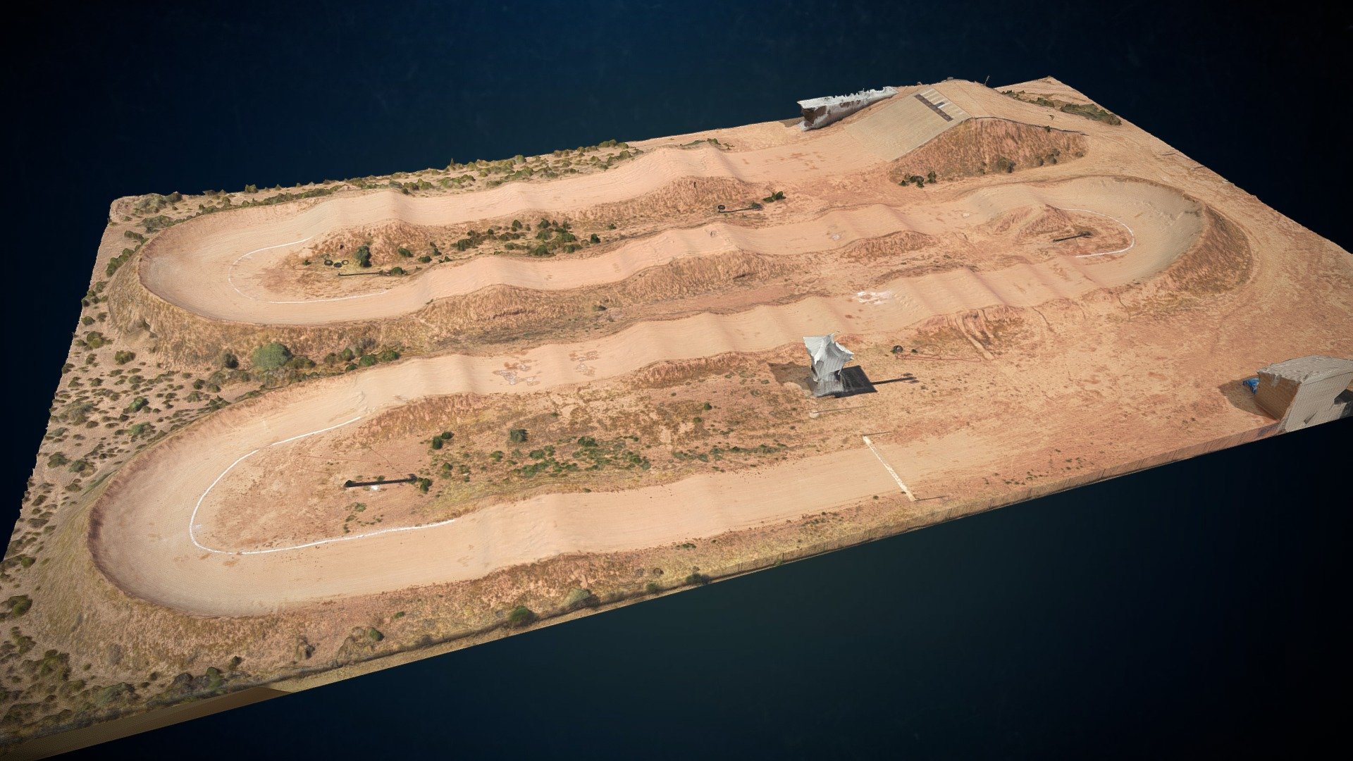 Real BMX Track - Photogrammetry 3D Model - Buy Royalty Free 3D model by ...