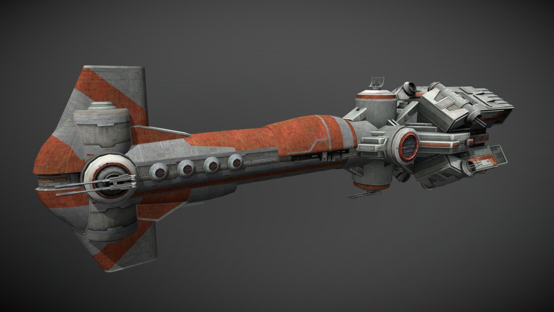 Star Wars - Outrider | Thranta-class - 3D model by NepsterCZ [f0cded0 ...