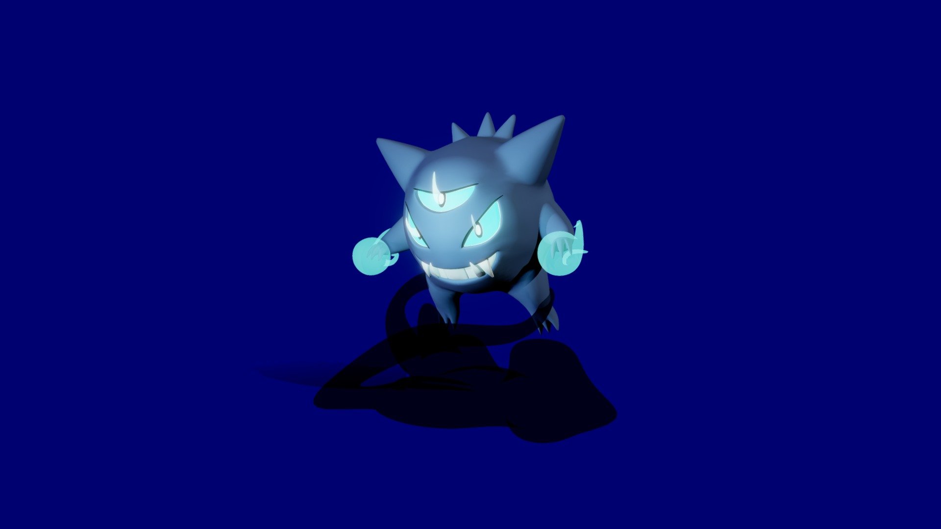 Gengar Possession Form - Download Free 3D model by spritemare [f0d026e ...