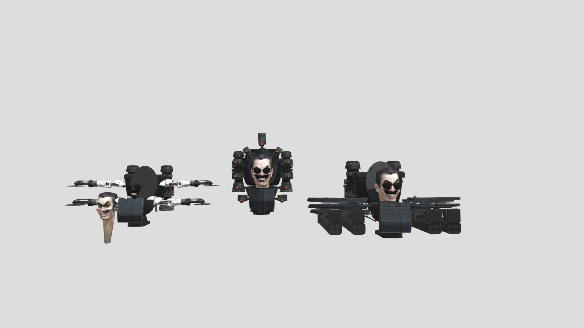 G- Toliet Clones - Download Free 3D model by BroThinksHesInTheNBA ...