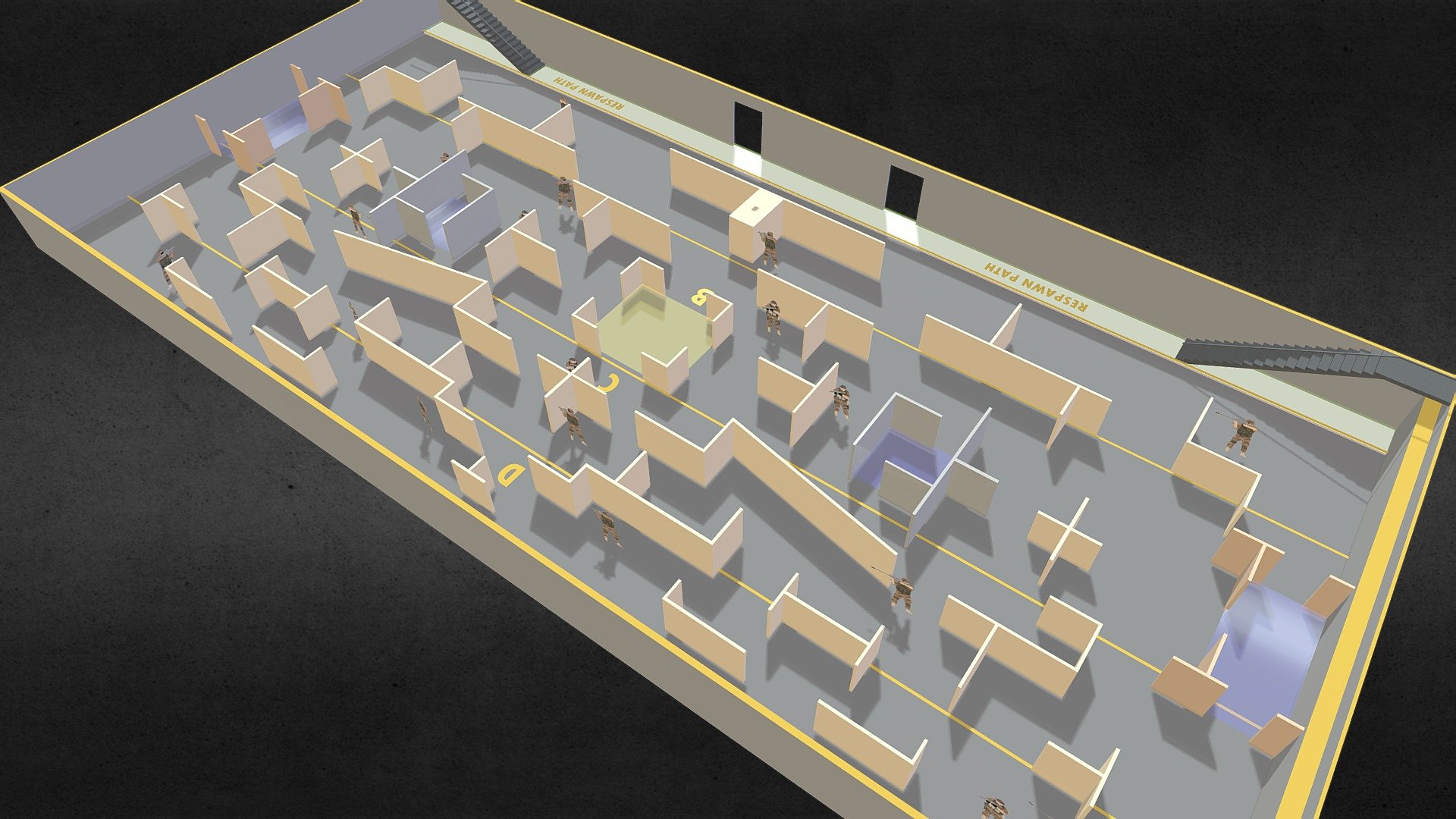 CQB Arena Setup （BETA） - Download Free 3D model by remyli [f0d1160 ...