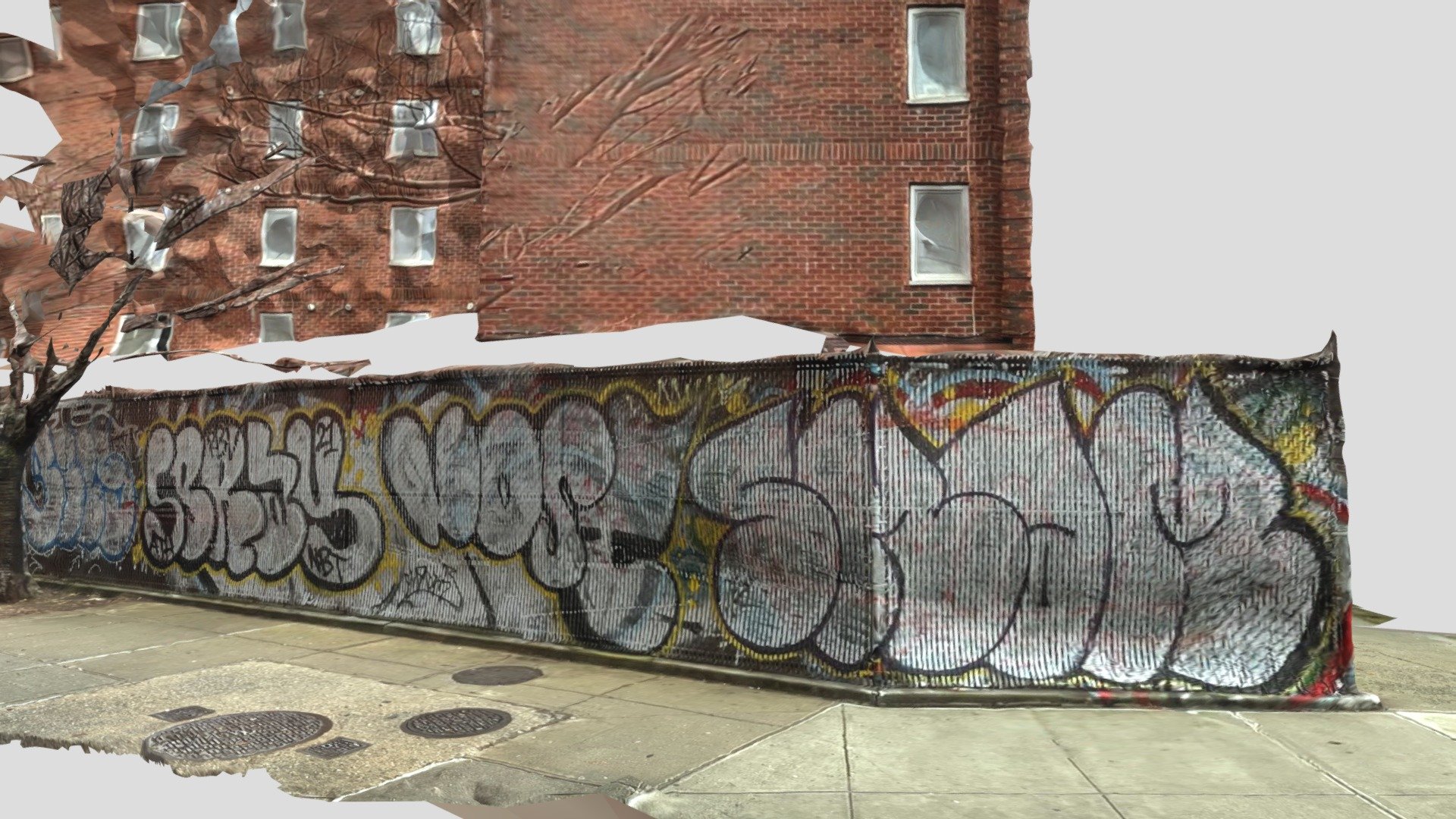 GRAFFITI - Download Free 3D model by augmentedrealitygraffiti [f0d1656 ...