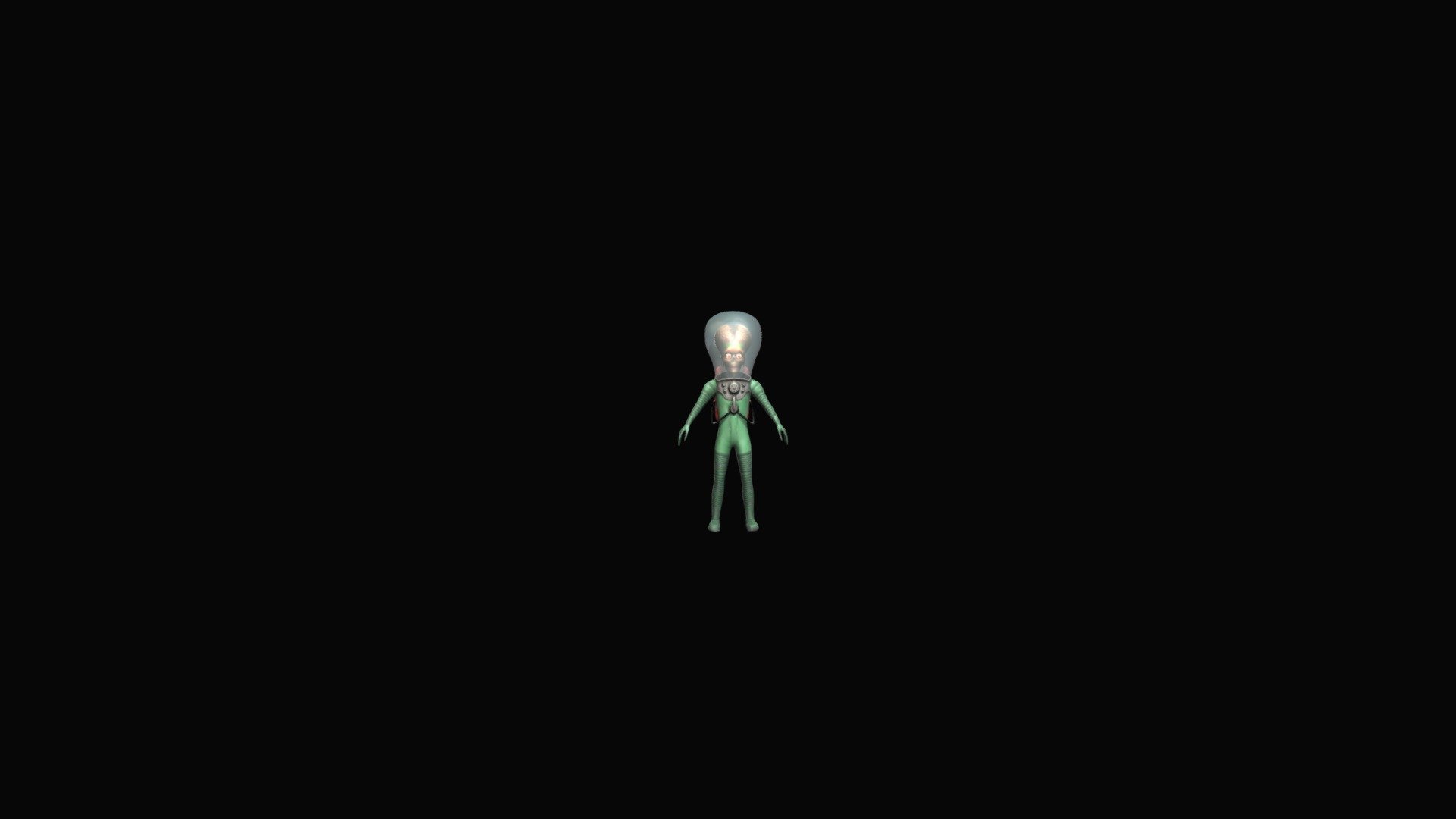 Martian_invader - Download Free 3D model by Gh4xt3r [f0d1b31] - Sketchfab