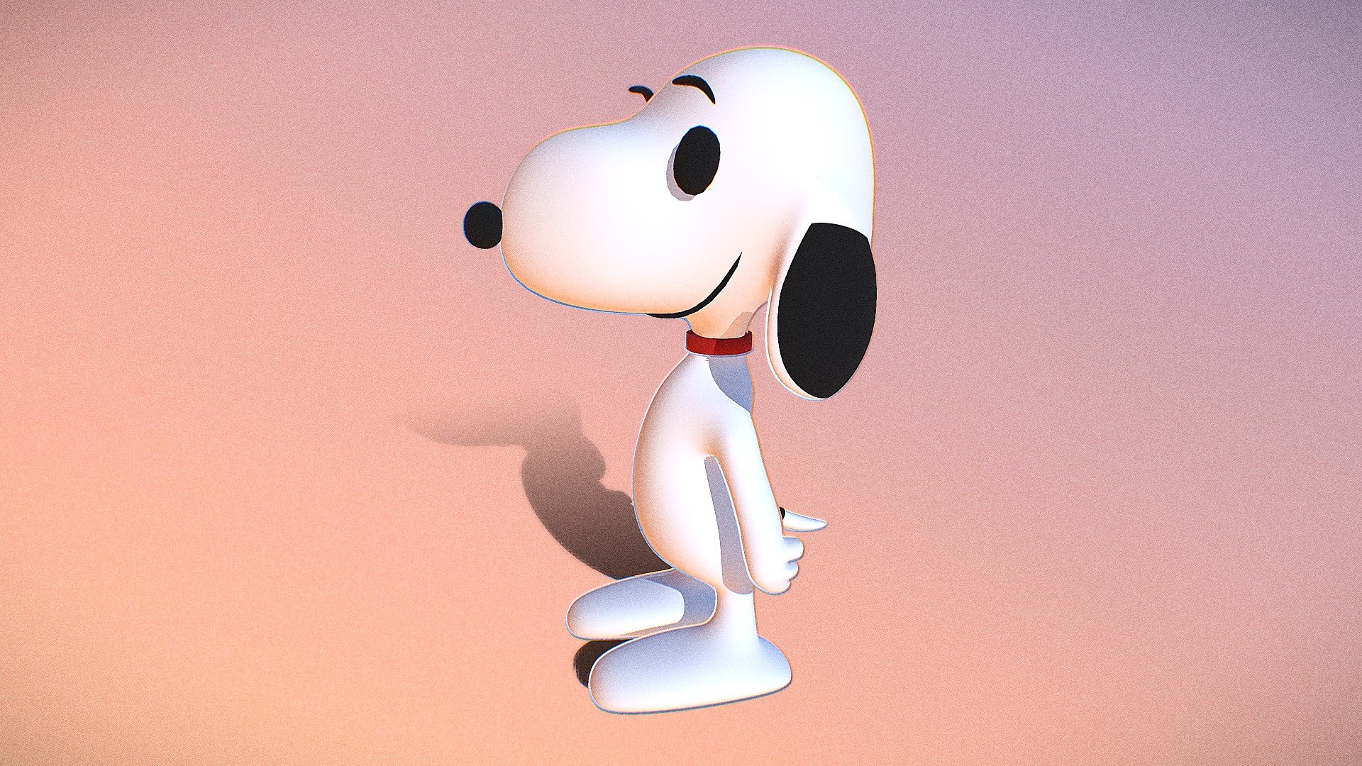 quick model - snoopy - 3D model by eposi [f0d1fc7] - Sketchfab