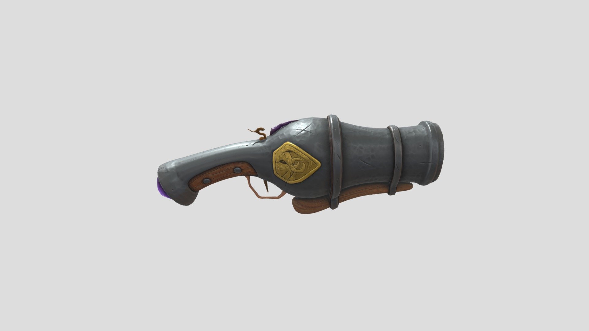 Pirate HandCannon Remodel - 3D model by wesmccoyktrucking [f0d64df ...