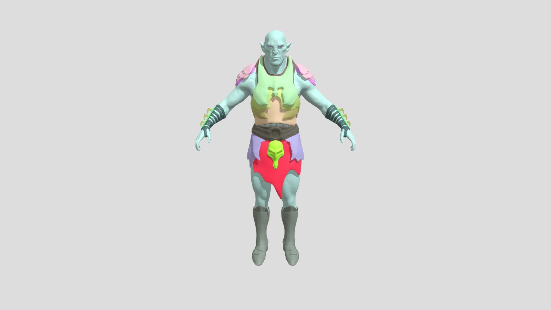 Azog_ID_lowpoly - 3D model by airjaws1980 [f0d8ac8] - Sketchfab