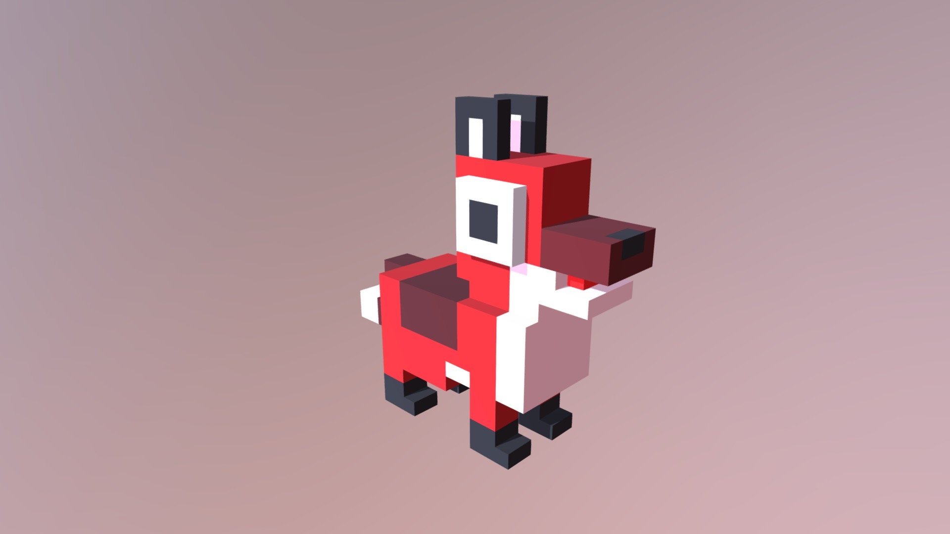 Voxel Fox Cub - 3D model by Guillermo Willy Moral (@willymoral ...