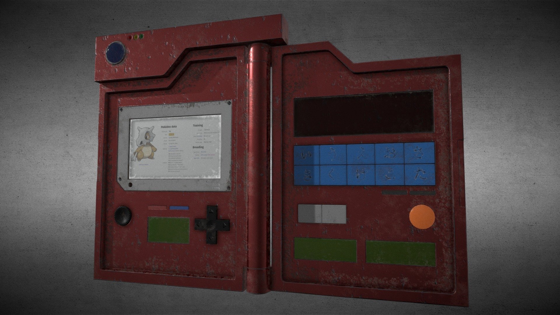 Pokedex- POKEMON - 3D model by Danwolve [f0da062] - Sketchfab