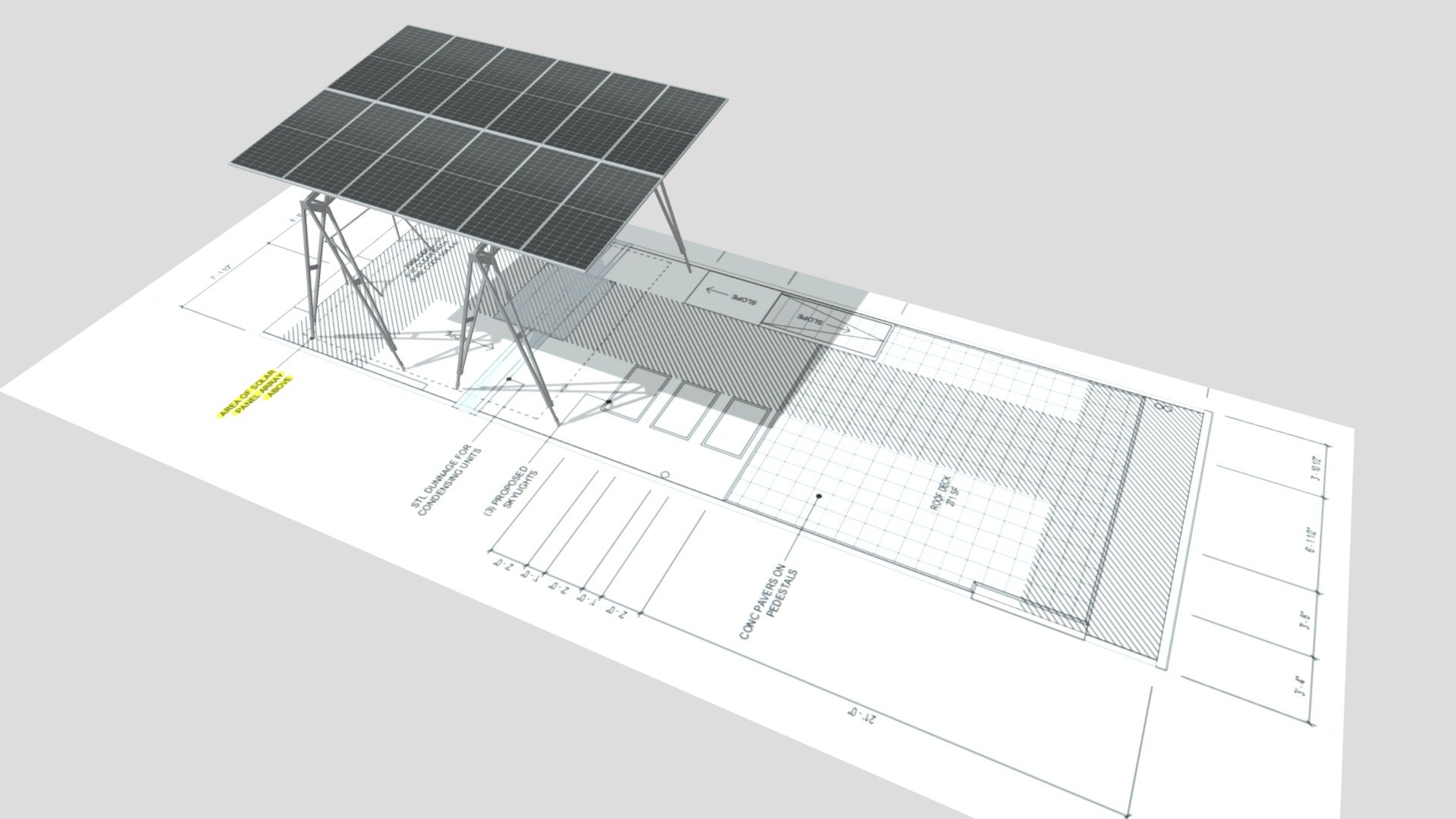 544 W 142nd St 72 Cell Canopy (1) - 3D model by brooklynsolarworks ...