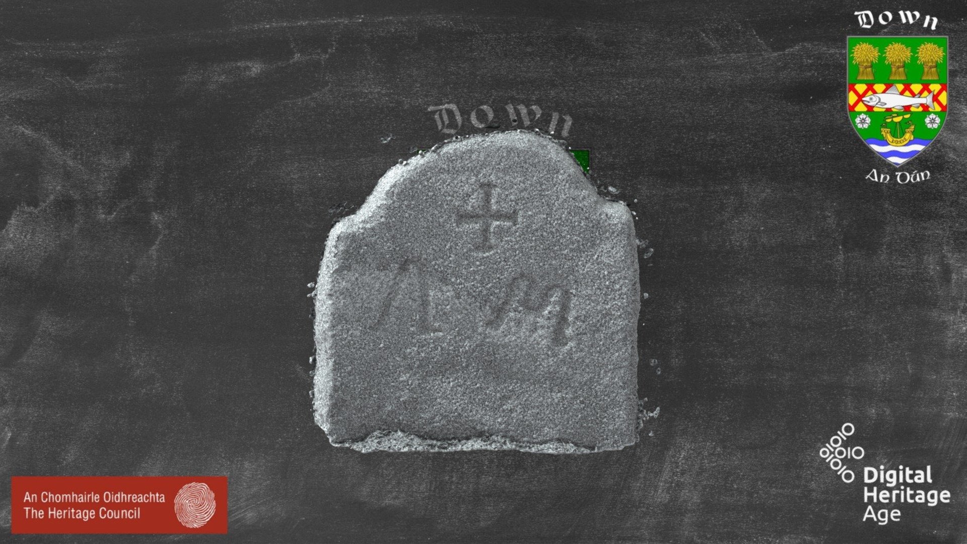 DOW047:042 Cross Inscribed Stone 12 - Download Free 3D model by Down3D ...