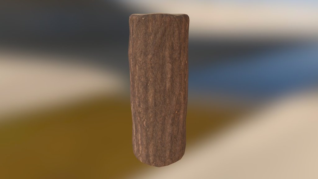 Wood Log - 3D model by ndinapoli [f0de9ed] - Sketchfab