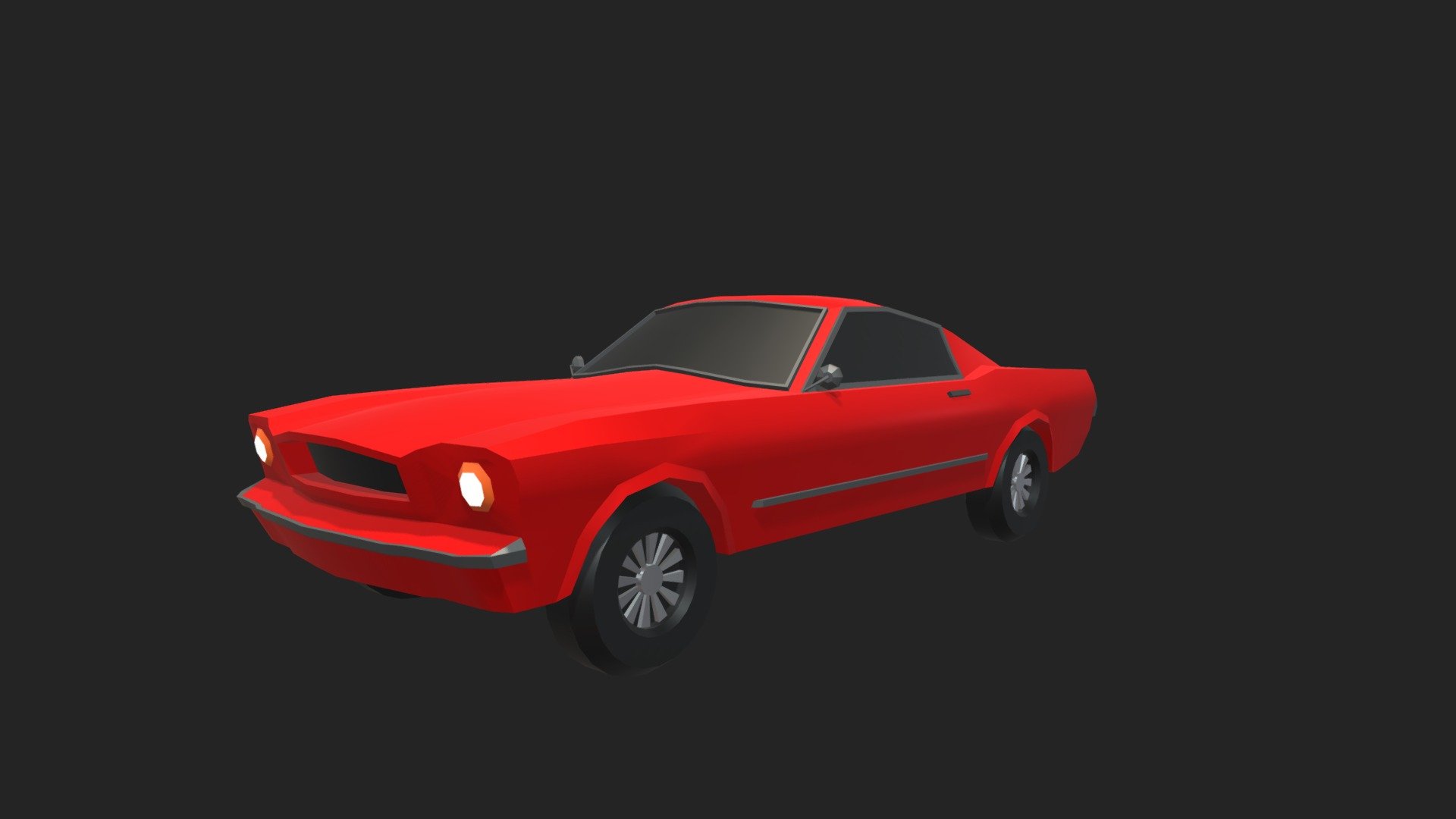 Low Poly Car Model - 3D model by Hilalshi [f0e3c94] - Sketchfab