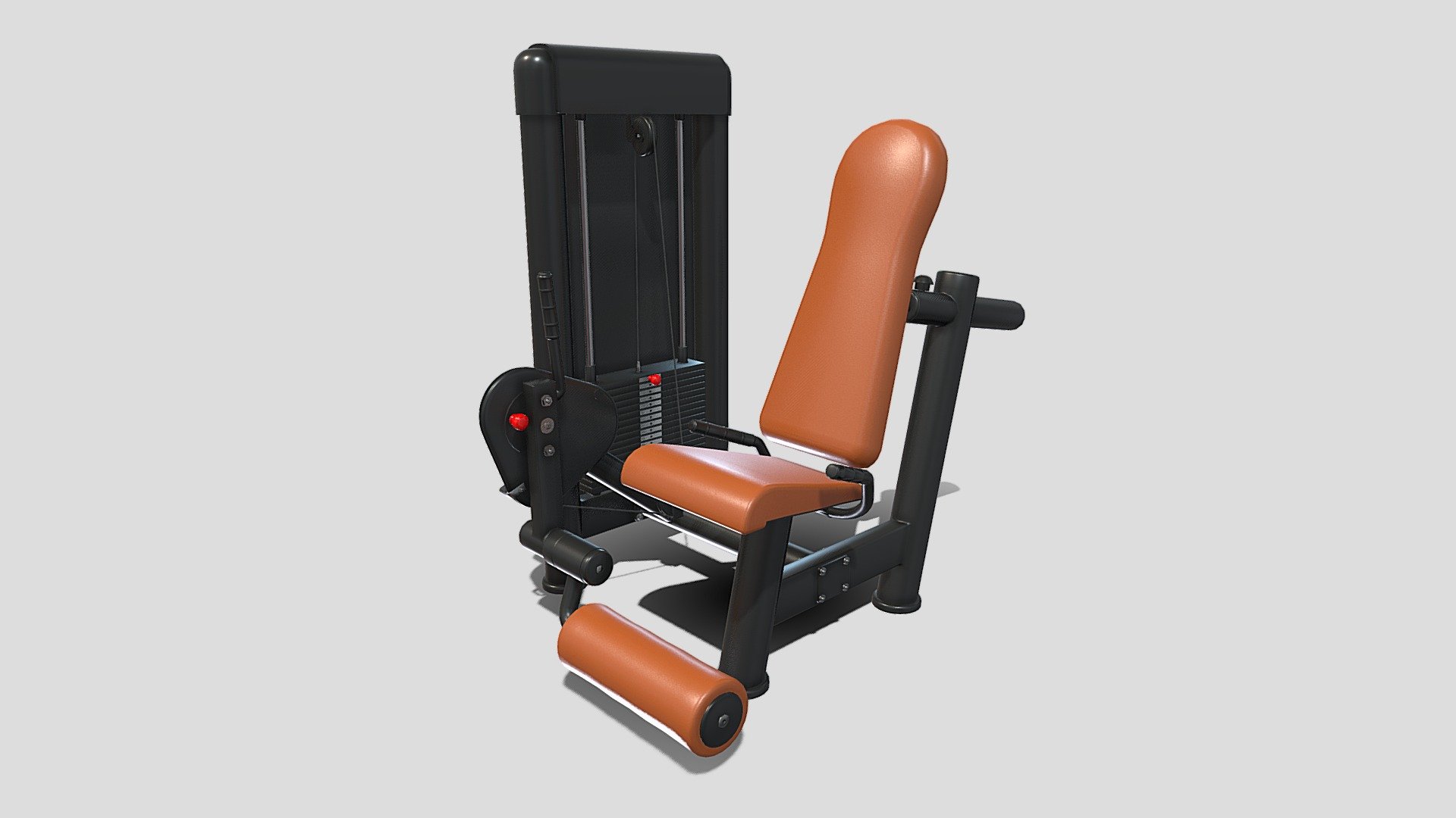 Leg extension machine - Buy Royalty Free 3D model by dragosburian ...