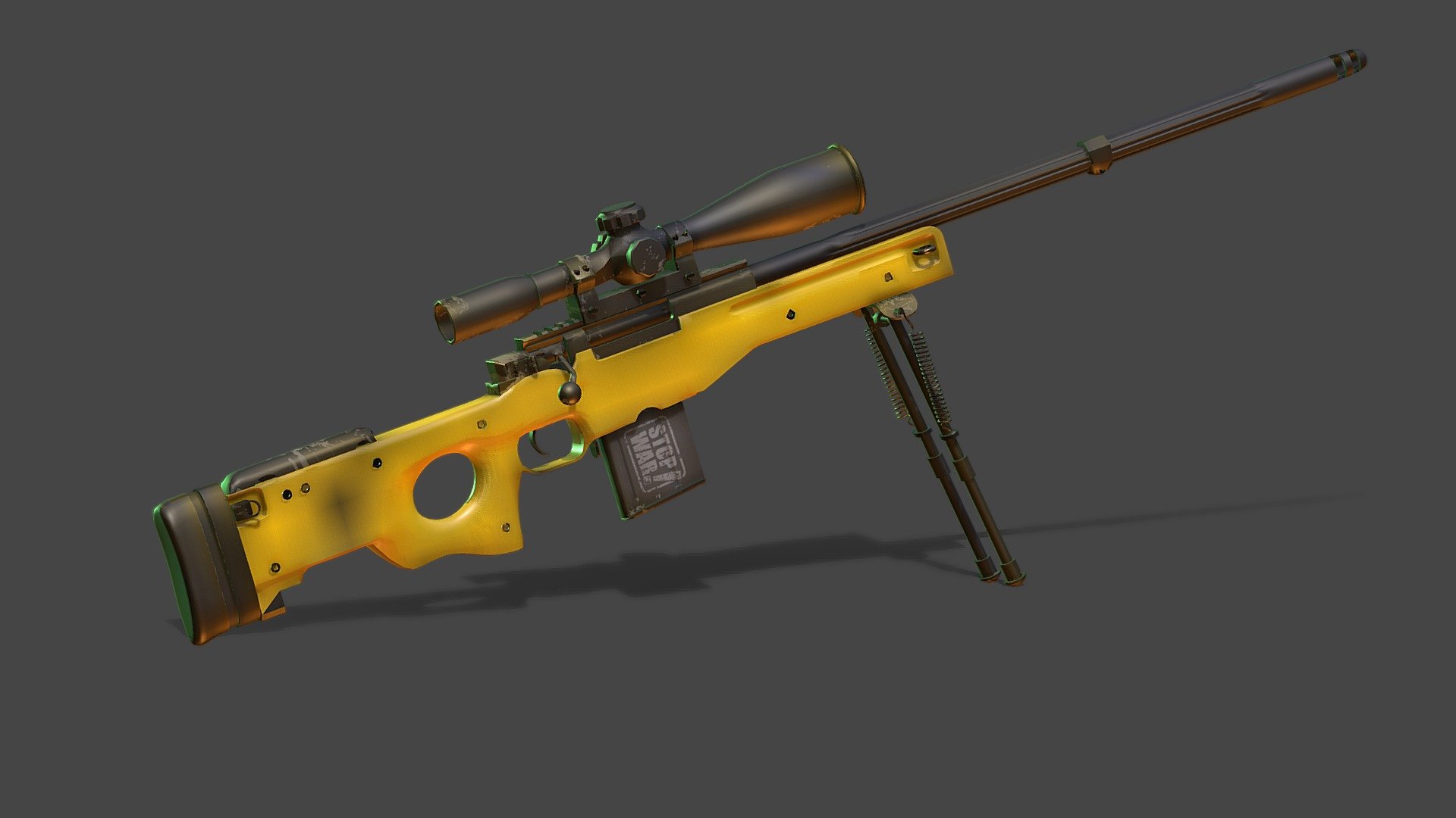 Awp Sniper Custom - Download Free 3D model by Team2030 [f0e5c54 ...