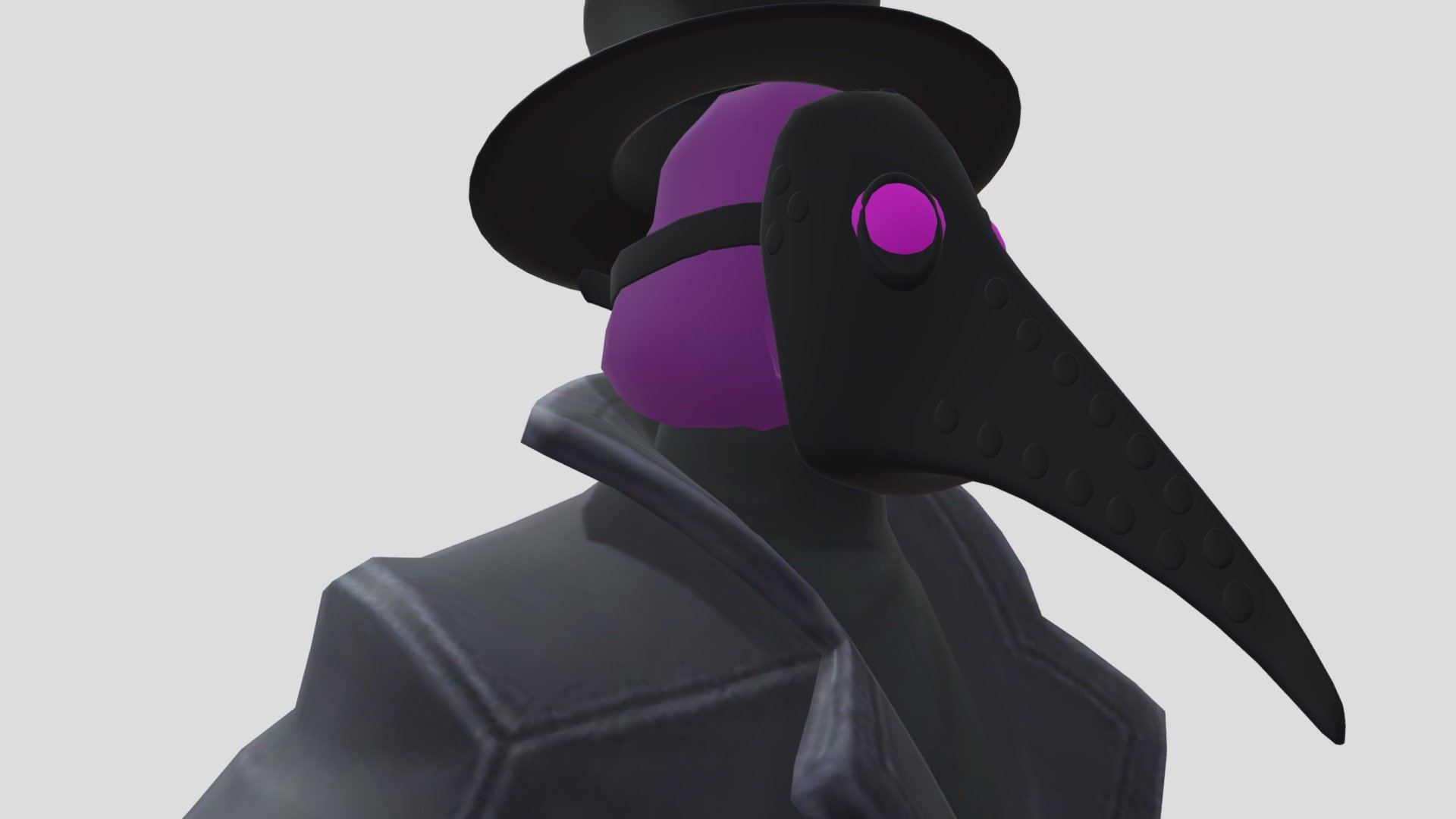 Plague Doctor [UNPLAGUED] - Download Free 3D model by Bittergiggle ...
