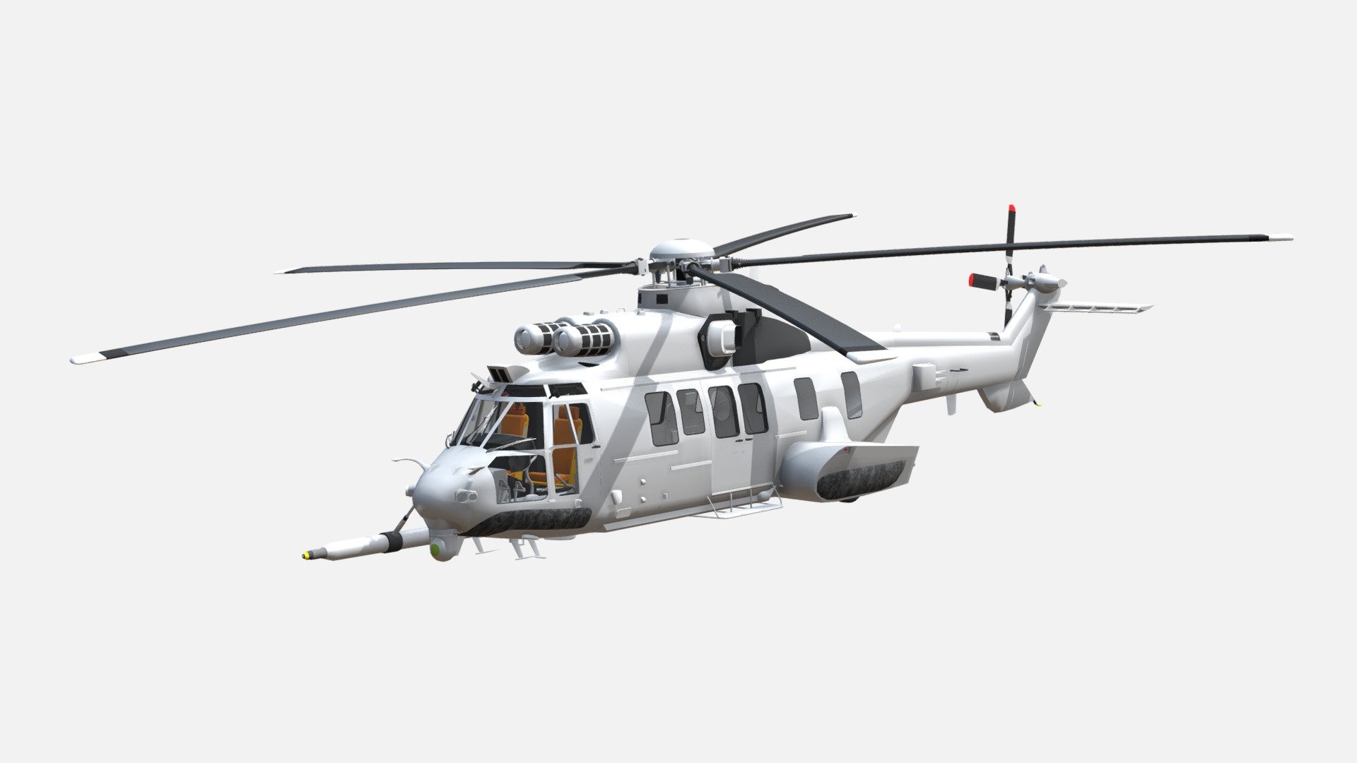 3d model Helicopter EC-725 - Buy Royalty Free 3D model by zizian ...