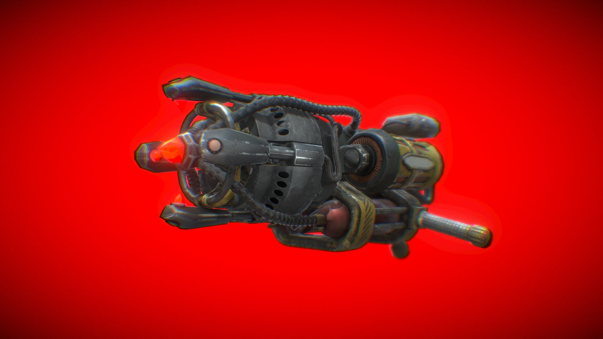 Juggernaut Cannon / Gravity Gun - Download Free 3D model by Xeniophases ...