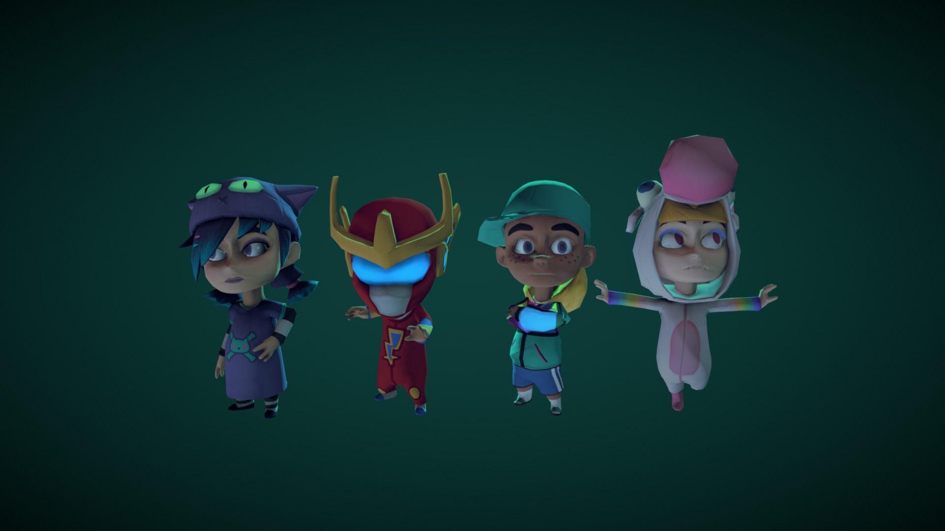 Night Terrors - Characters - 3D model by Can Akalin (@C.Akalin ...