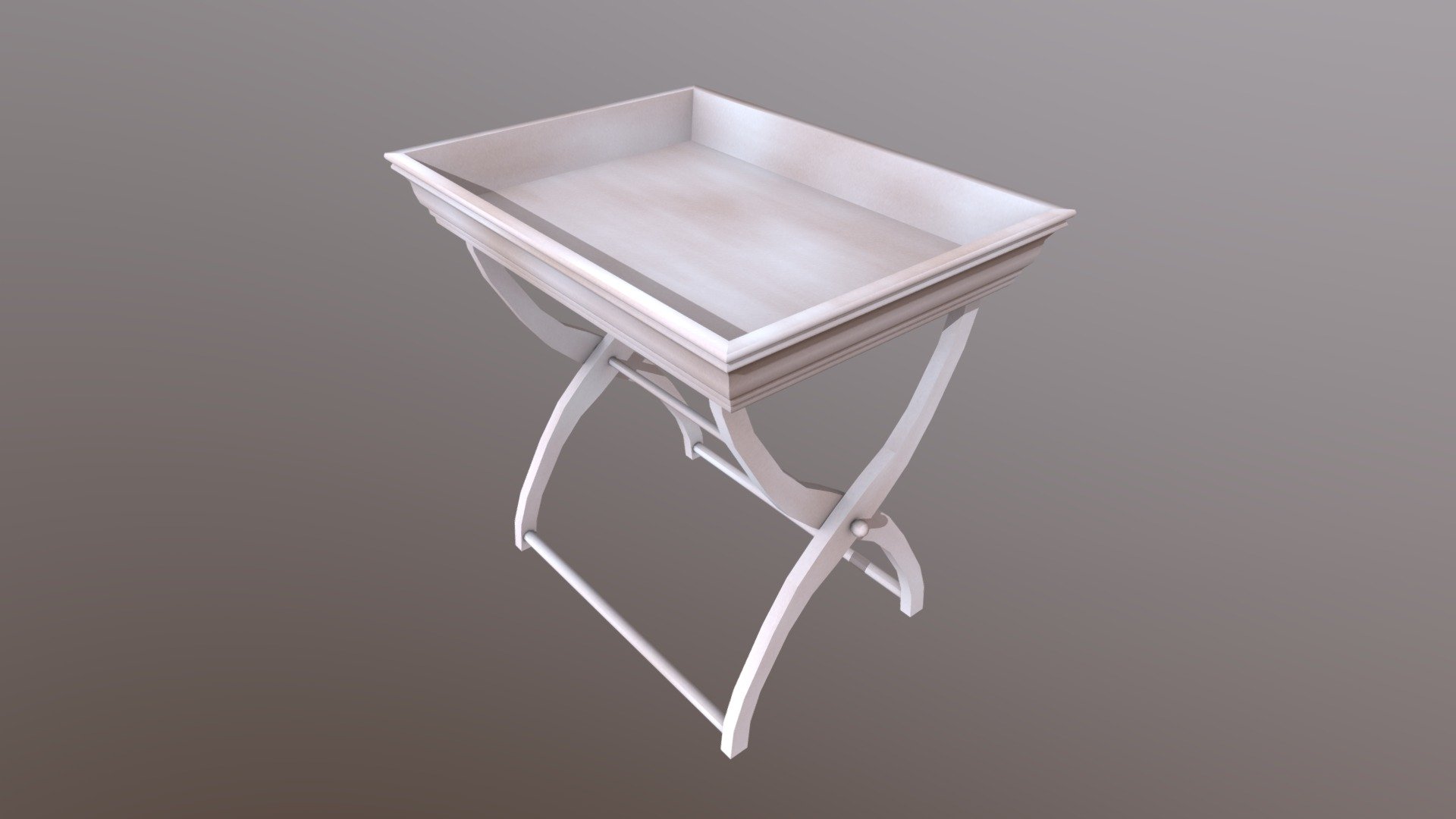 Tray Table, Small - 3D model by HazelnutAUS [f0e8ad3] - Sketchfab