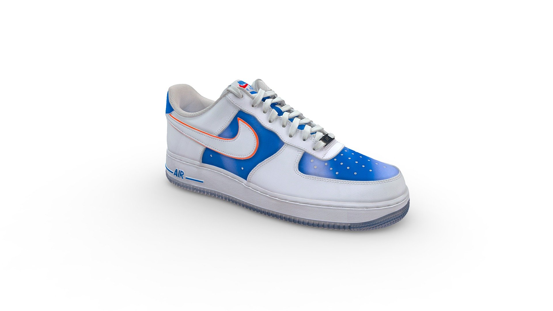 Nike Air Force 1 '07 - Buy Royalty Free 3D model by chrisprice [f0e8cd1 ...