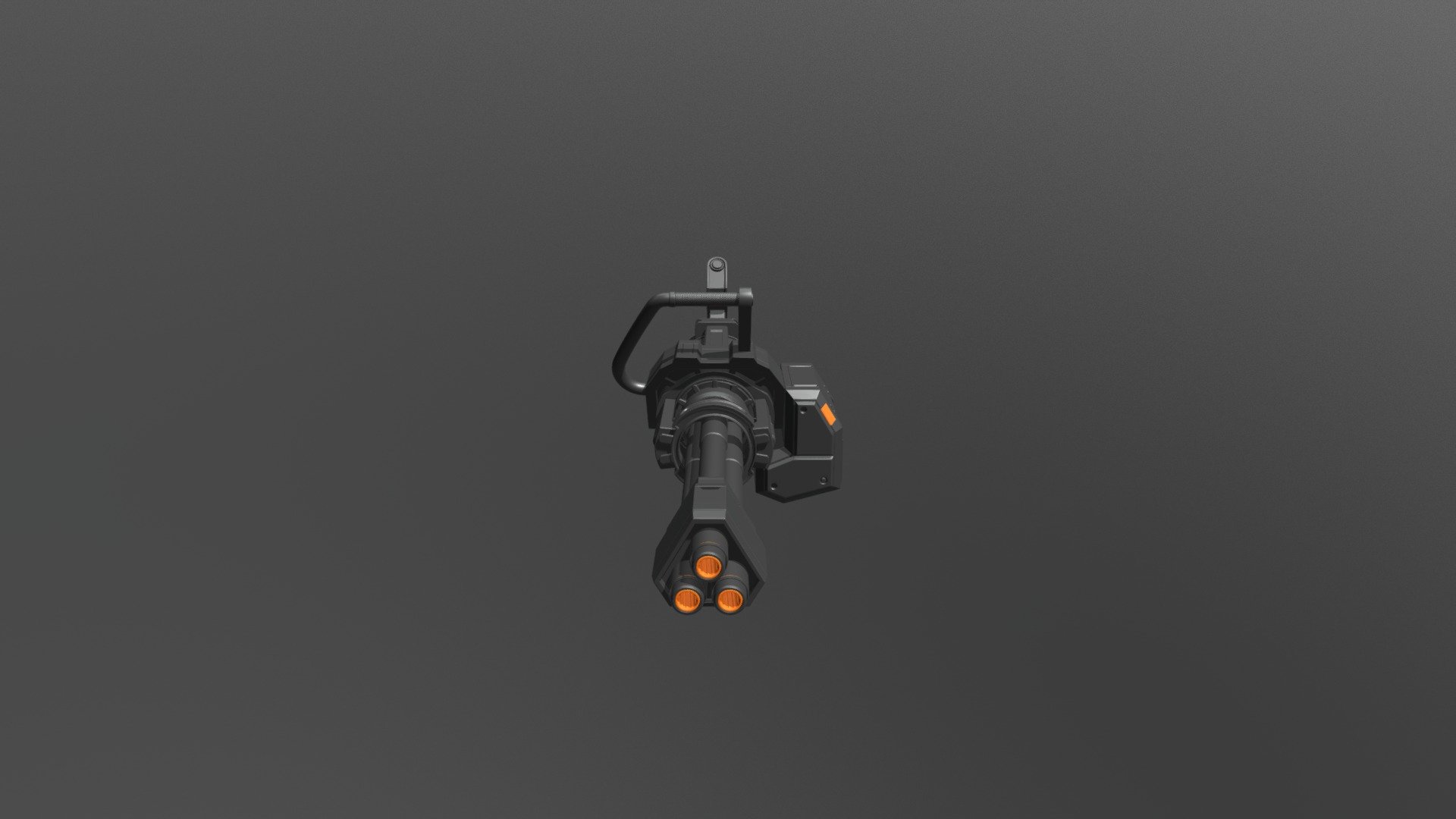 Starcraft 2 - Tychus Minigun - 3D model by Herdyn (@Tomrs) [f0e8d09 ...