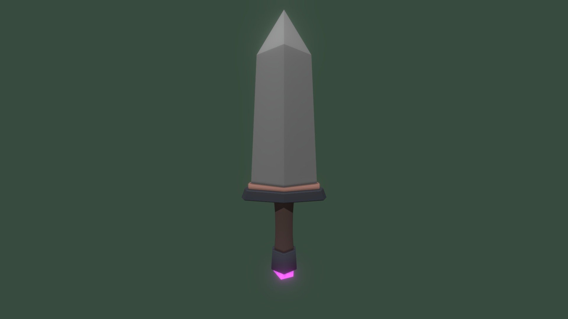 Fantasy dagger - 3D model by Hansi (@hansielneff) [f0e9d96] - Sketchfab