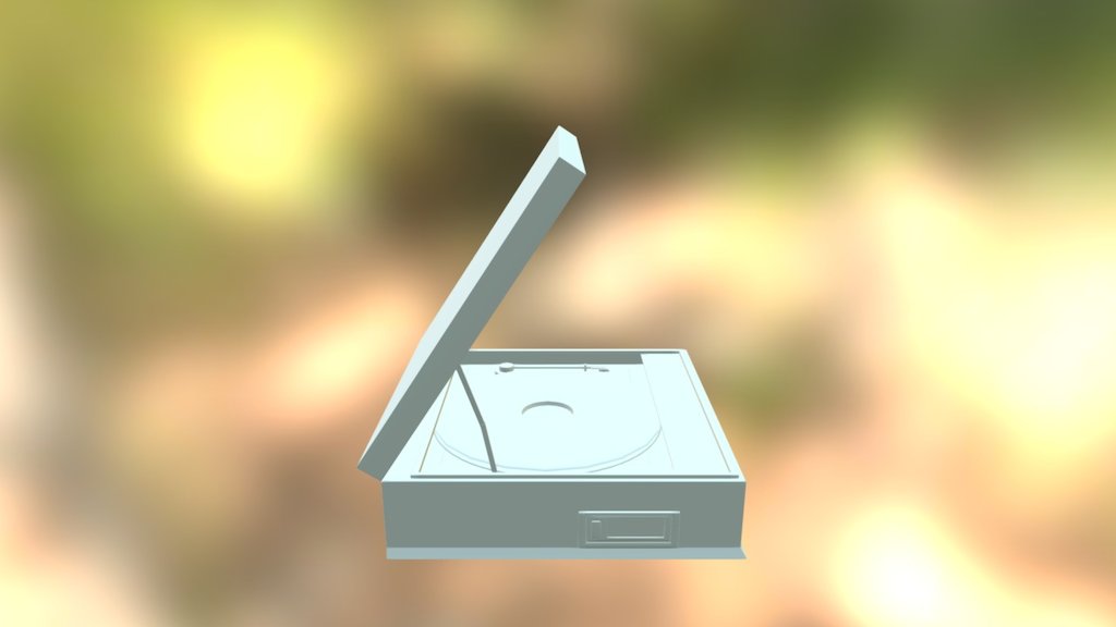 Animated Record Player - 3D model by bfrager [f0e9ebe] - Sketchfab