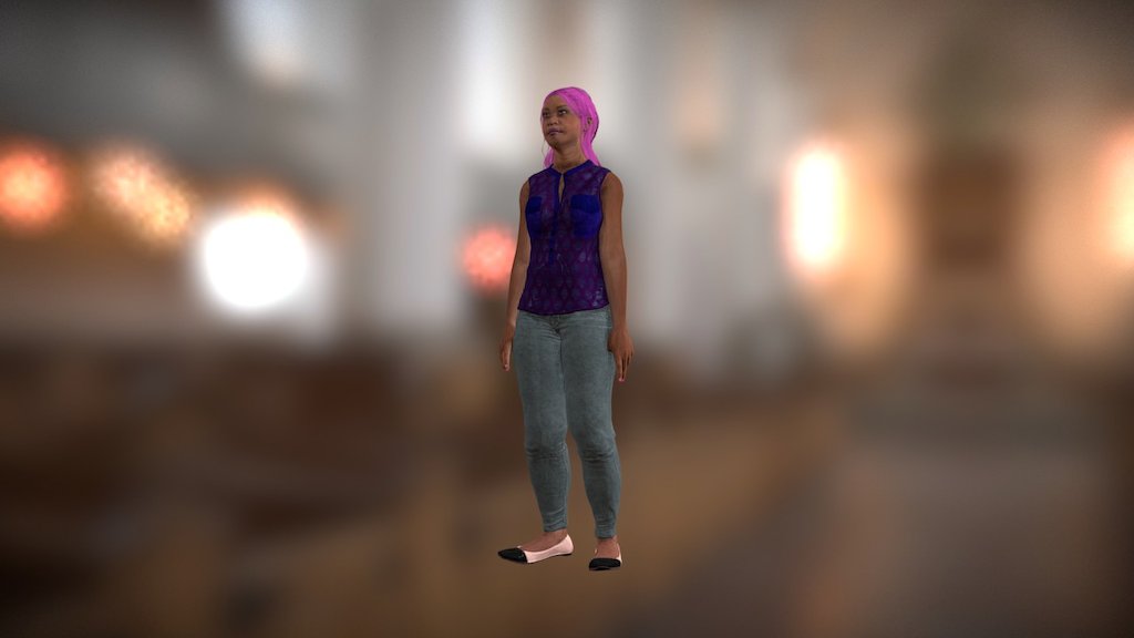 Sasha - 3D model by kelart [f0ea292] - Sketchfab