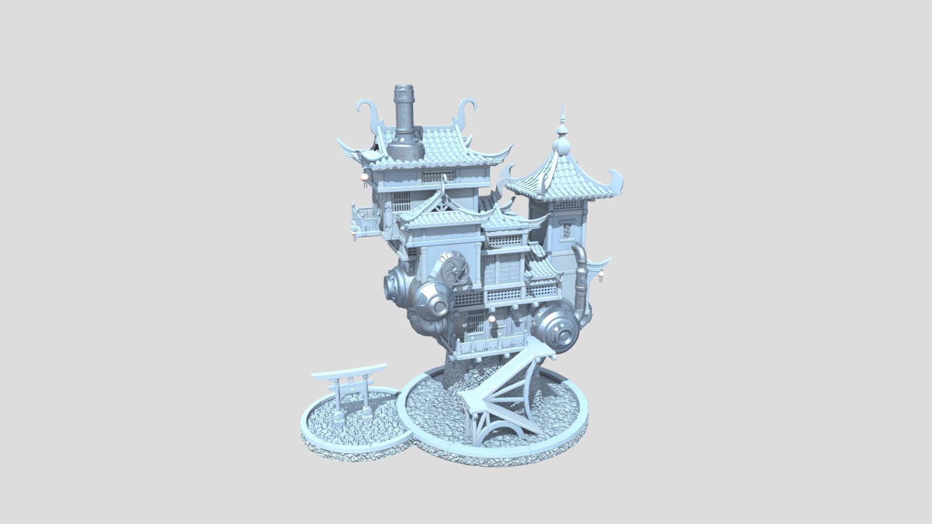Bg House - 3D model by akshitnegi177 (@Akshit_Negi) [f0ebde6] - Sketchfab
