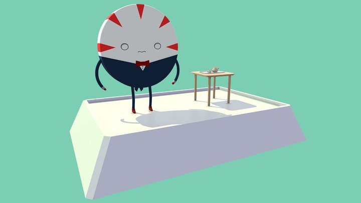 Adventure Time Peppermint Butler Wallpaper