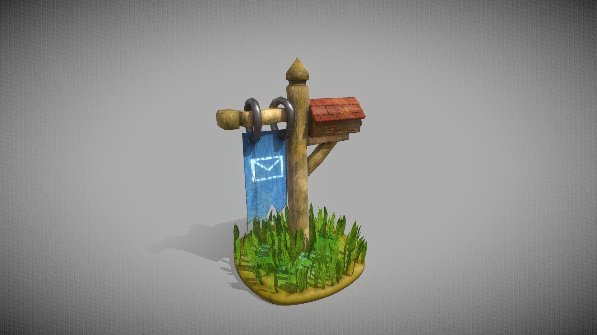 mailbox - 3D model by tpema [f0eedd7] - Sketchfab