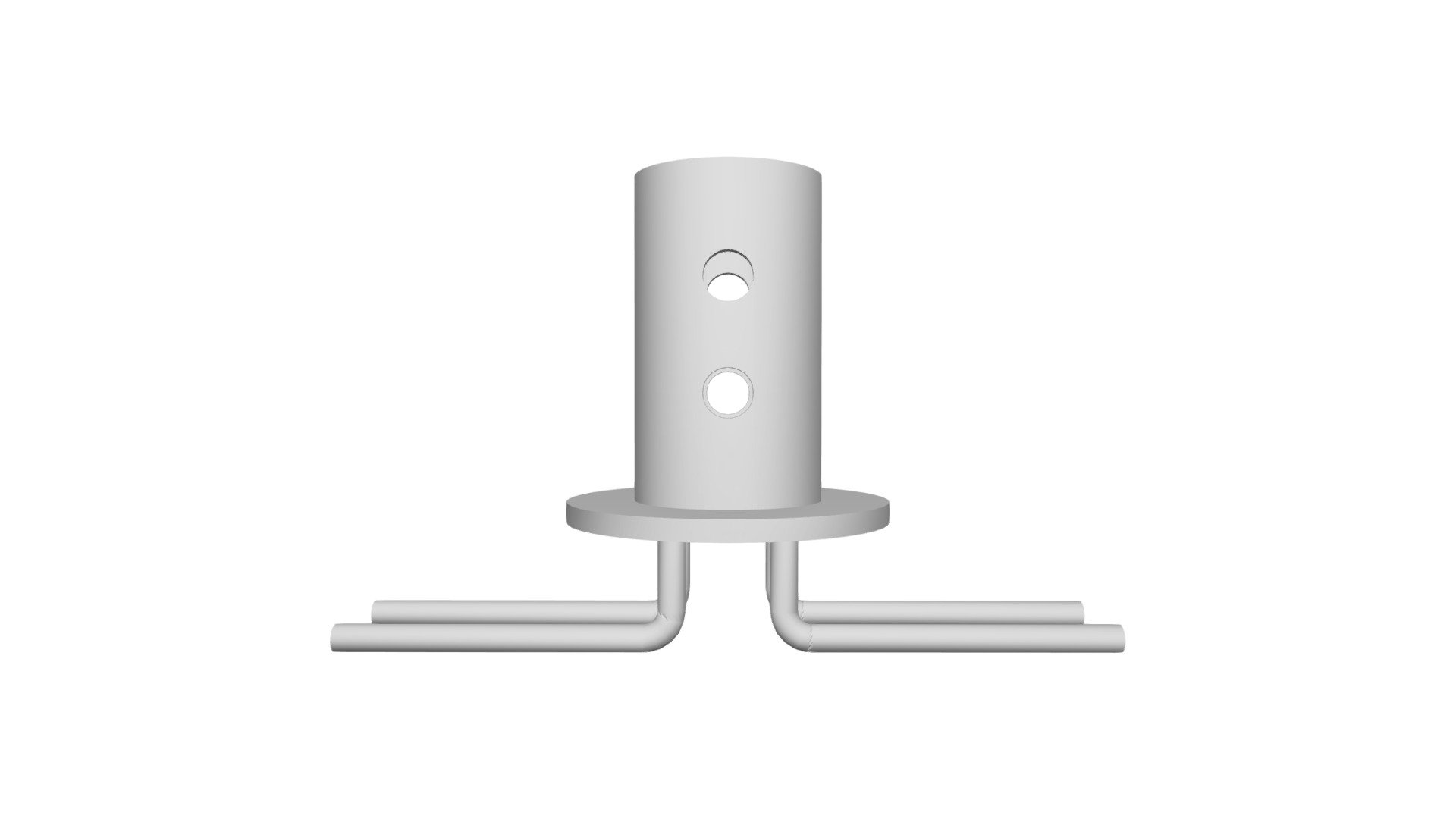 Rebar Cap 6 Inch Circle - Download Free 3D model by 2000HDM ...