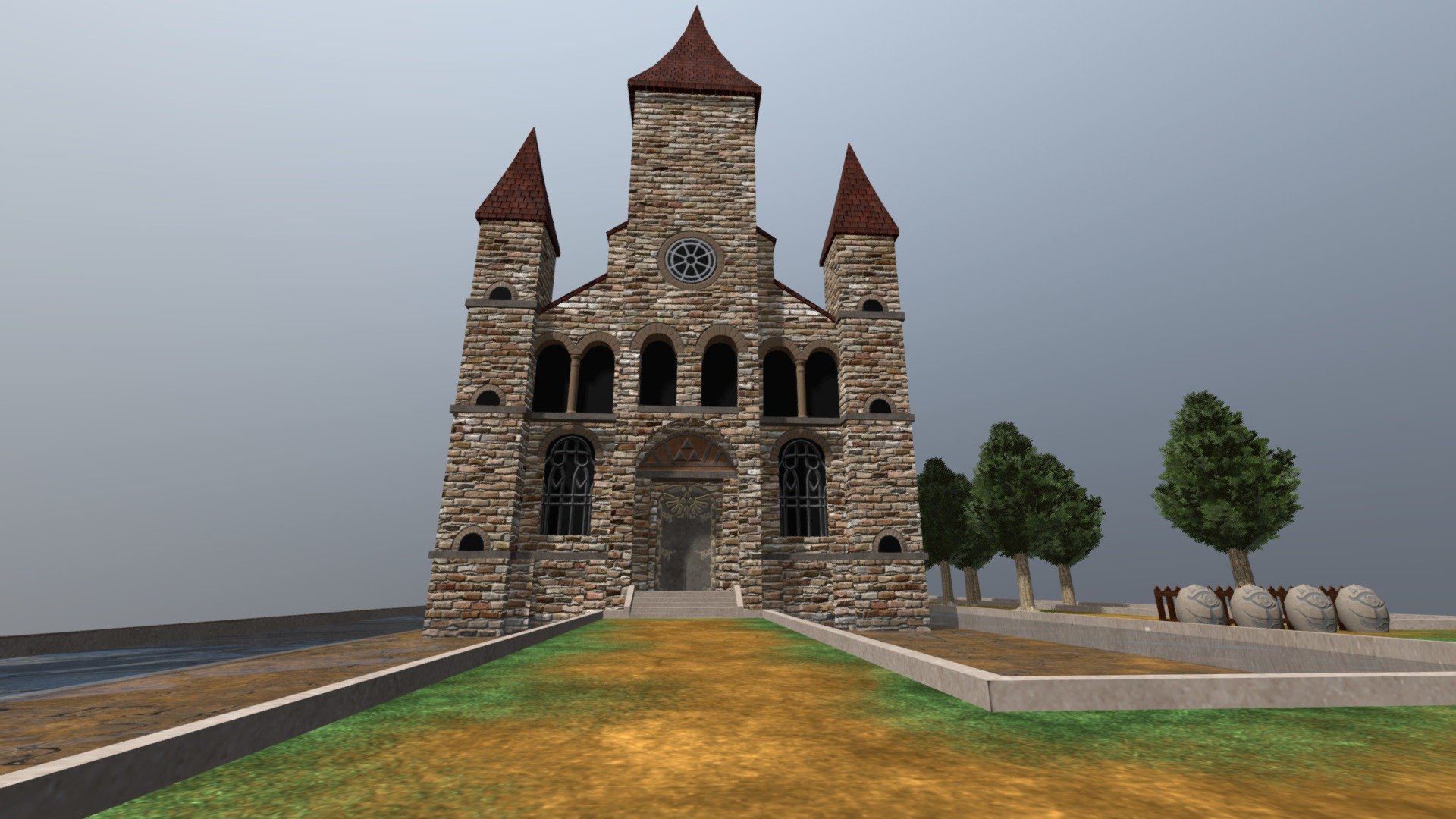 Temple of Time OoT - 3D model by Sébastien L (@Finalxquest) [f0f11c5 ...