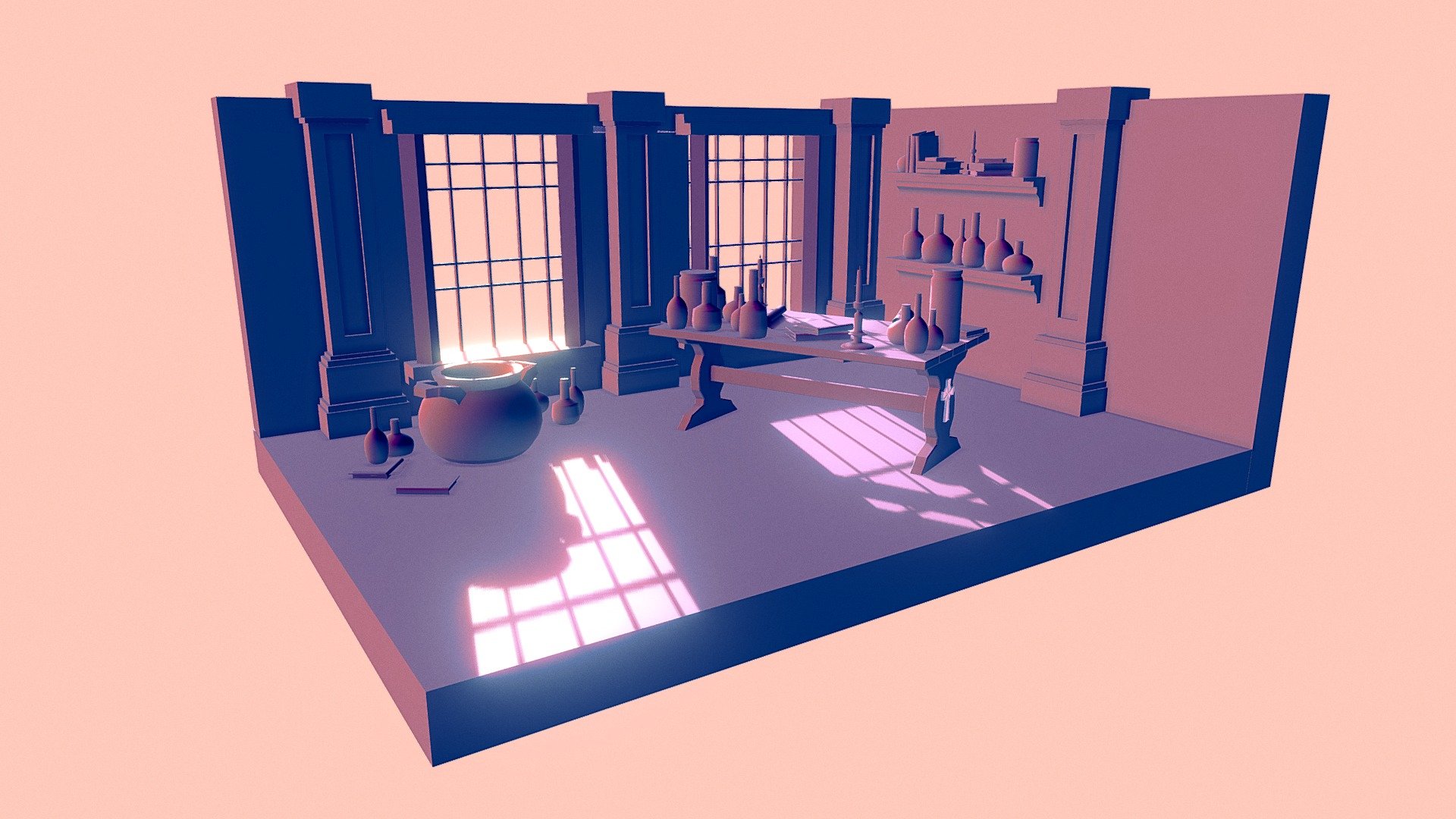 WizardRoom - 3D model by siarramariie [f0f1334] - Sketchfab