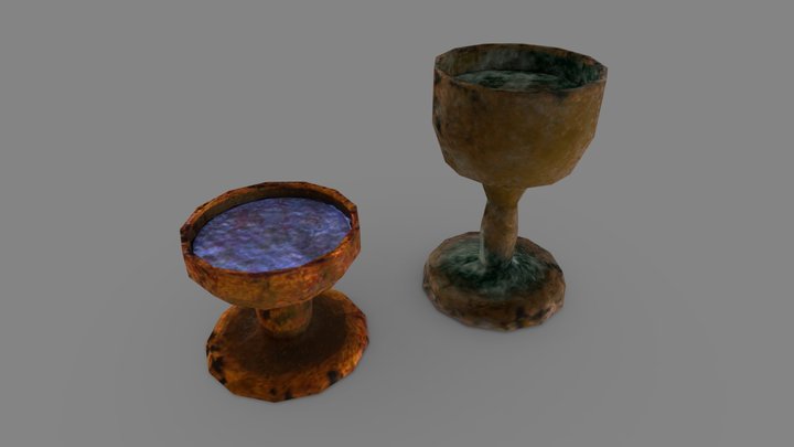 Goblets 3D models - Sketchfab