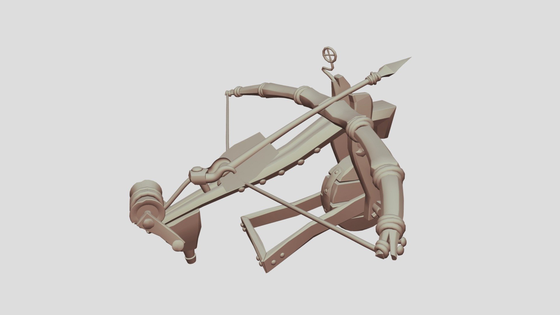 Crossbow - 3D model by superpacmaniac [f0f26ca] - Sketchfab