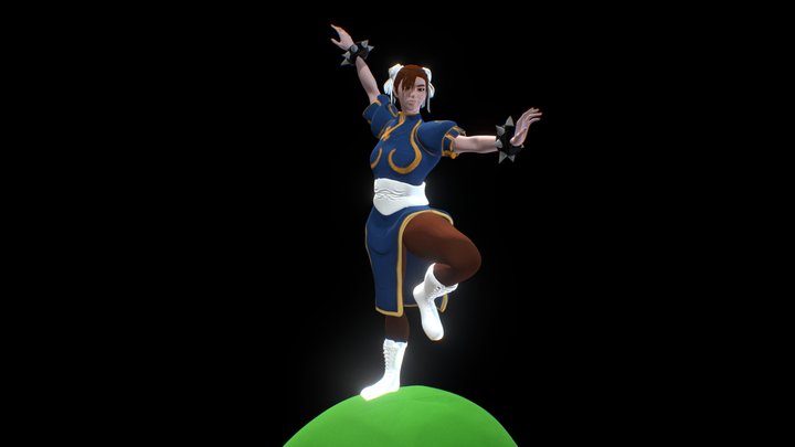 Chunli 3D models - Sketchfab