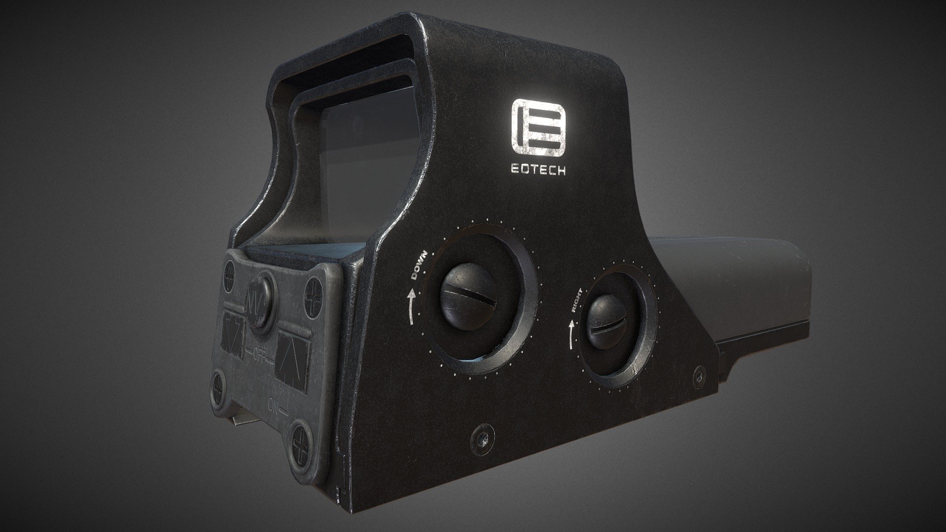 Eotech 512 Holographic Sight - 3D model by Griffen Lawrence (@griffenl ...