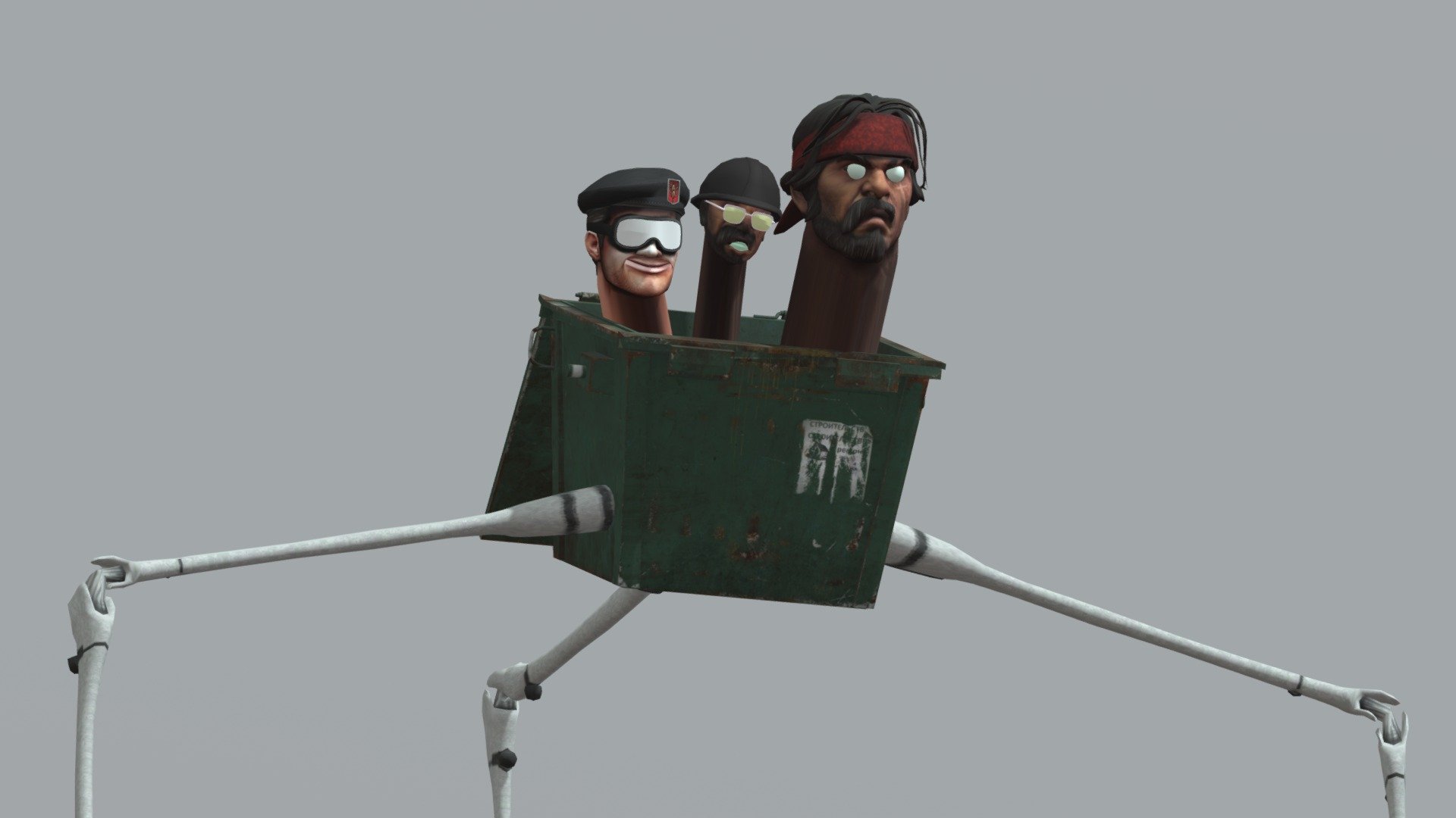 Skibidi toilet trash spider - Download Free 3D model by WTF!?BOOM ...