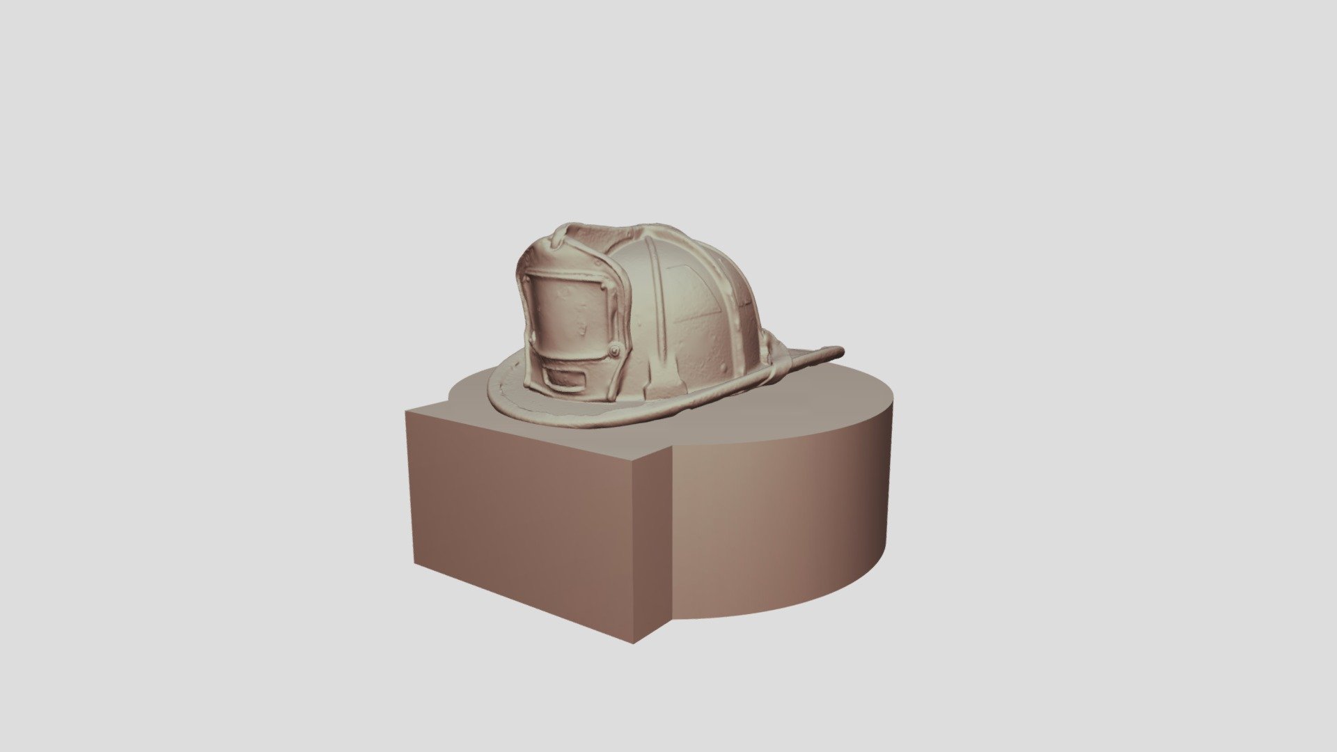 Firemantrophy 3d Model By Capture It In 3d Capturemein3d [f0f4bc1