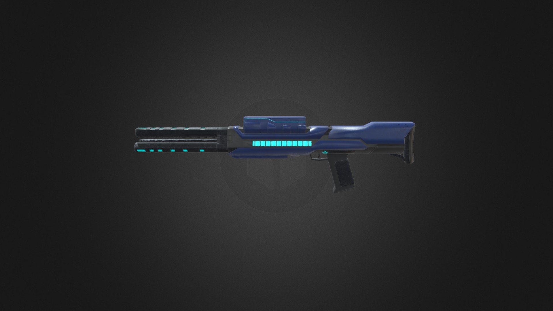 Gun laser - 3D model by ninon206 [f0f4d24] - Sketchfab